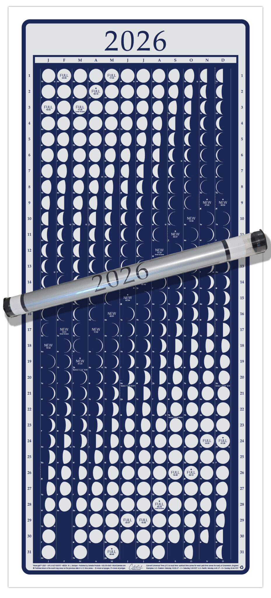 Moon Calendar 2023 - Lunar Calendar 2023